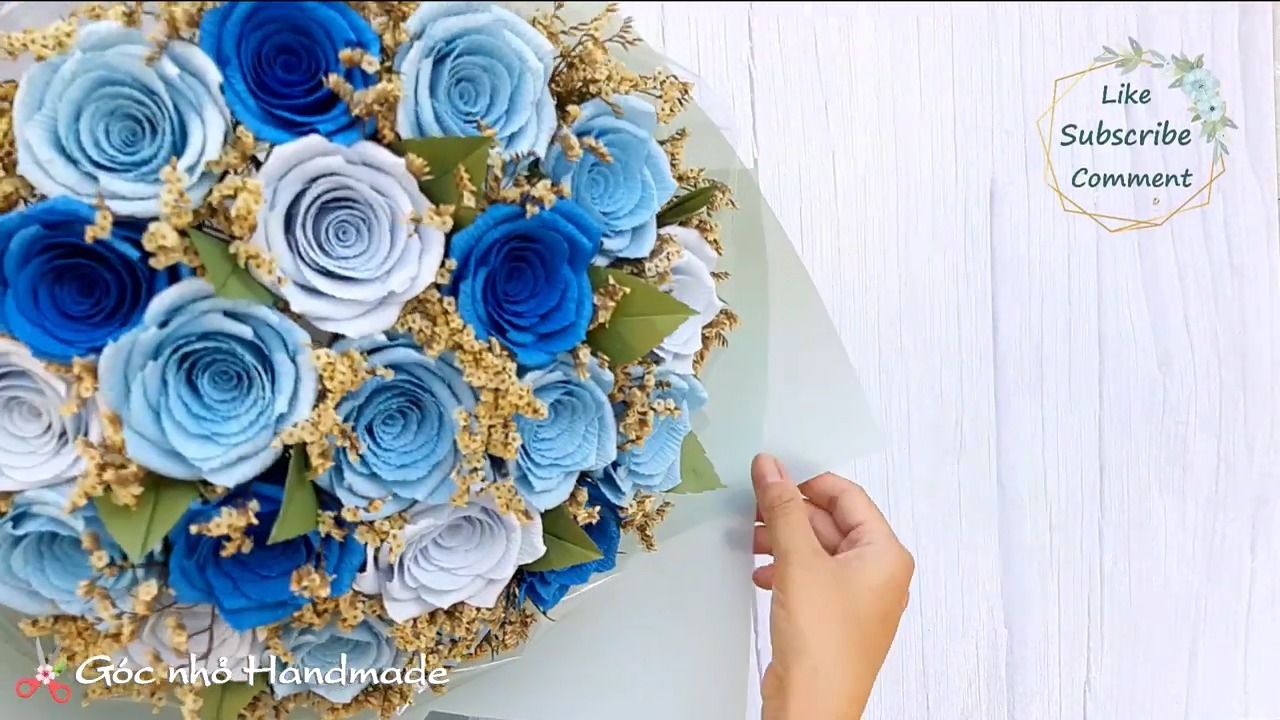 آموزش ساخت دسته گل مصنوعی زیبا نماشا