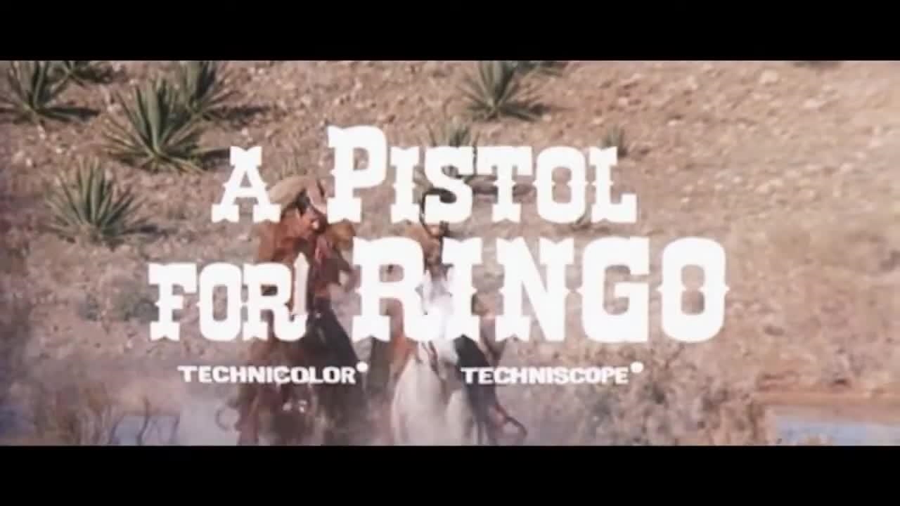 A PISTOL FOR RINGO (Una pistola per Ringo, 1965) Original English ...